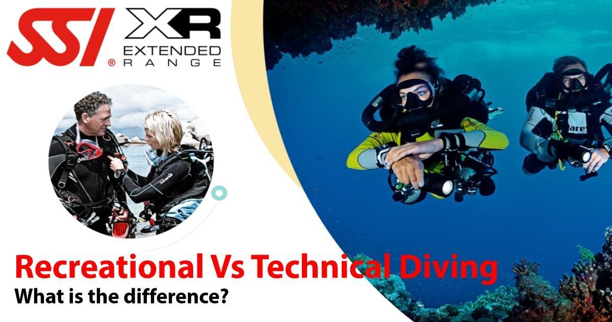 Recreational Vs Technical Diving - What is the Difference?